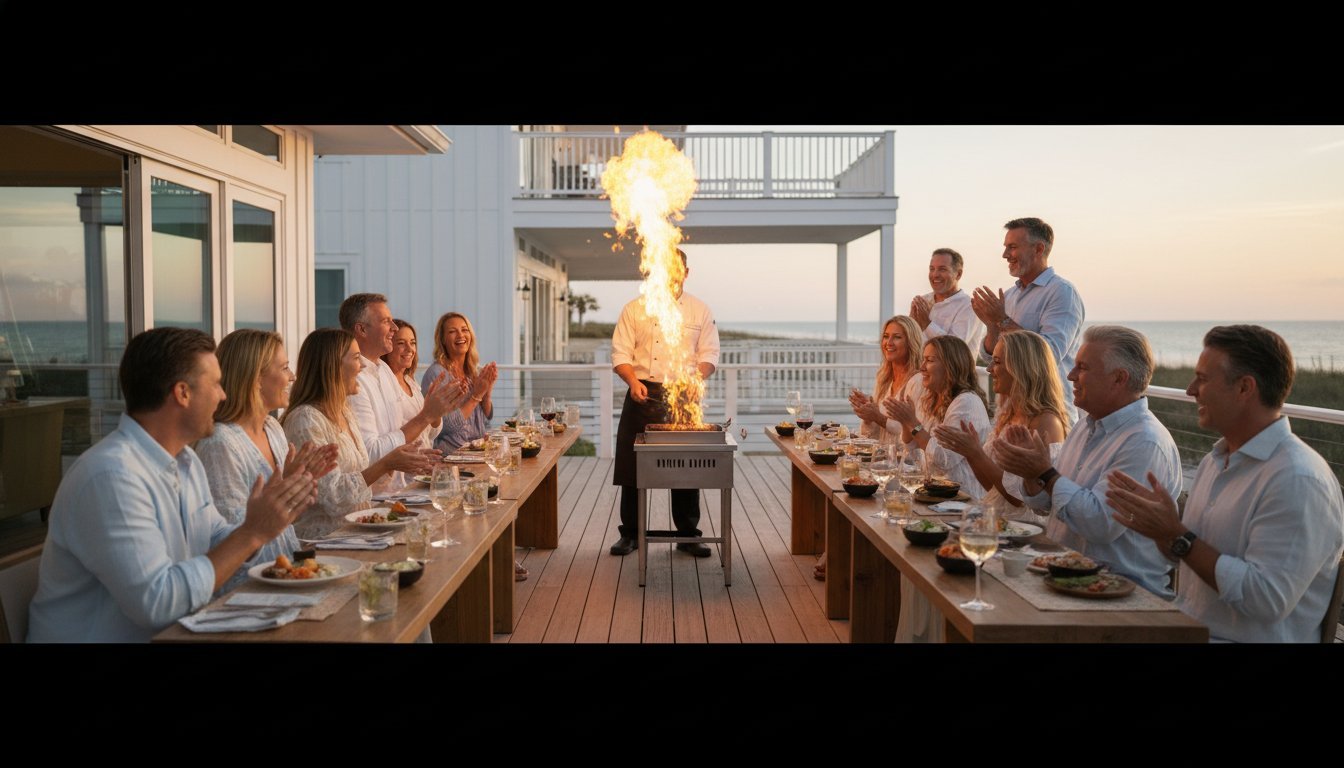 The Ultimate Guide to Hiring a Private Hibachi Chef for Large Groups in 30A